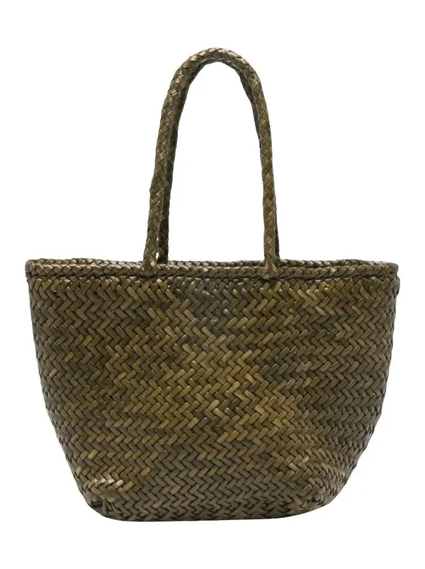 Dragon Diffusion Woven Handbag - Green