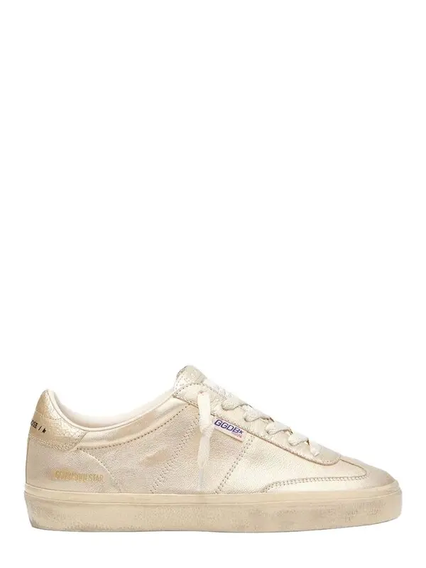 GOLDEN GOOSE Low Top Sneakers - Platinum