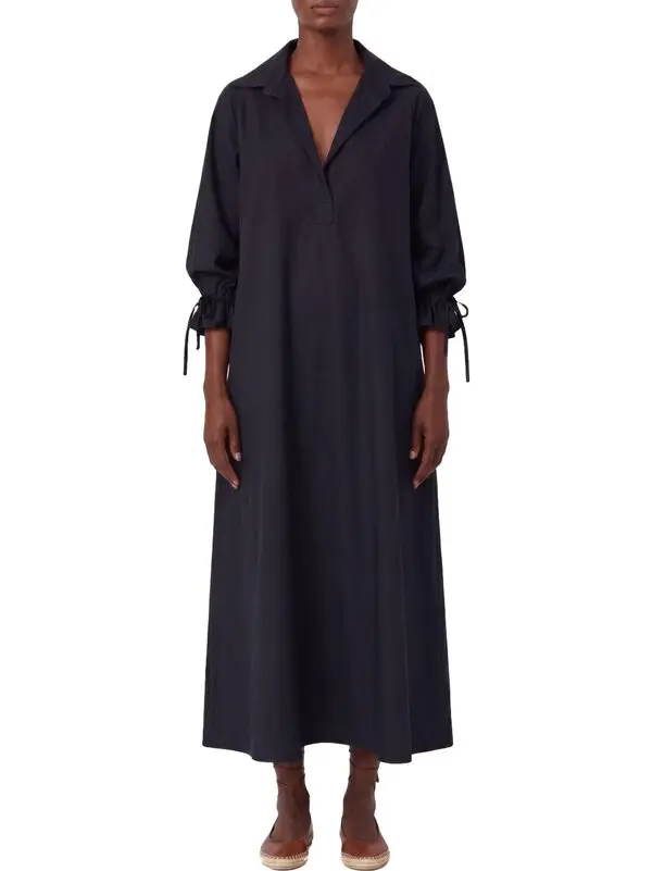 Max Mara Belted Shirtdress - Black