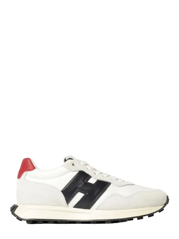 Hogan H601 Leather Sneakers - White