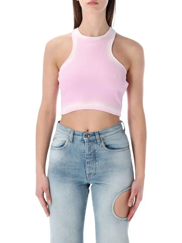 Off-White Top - Pink
