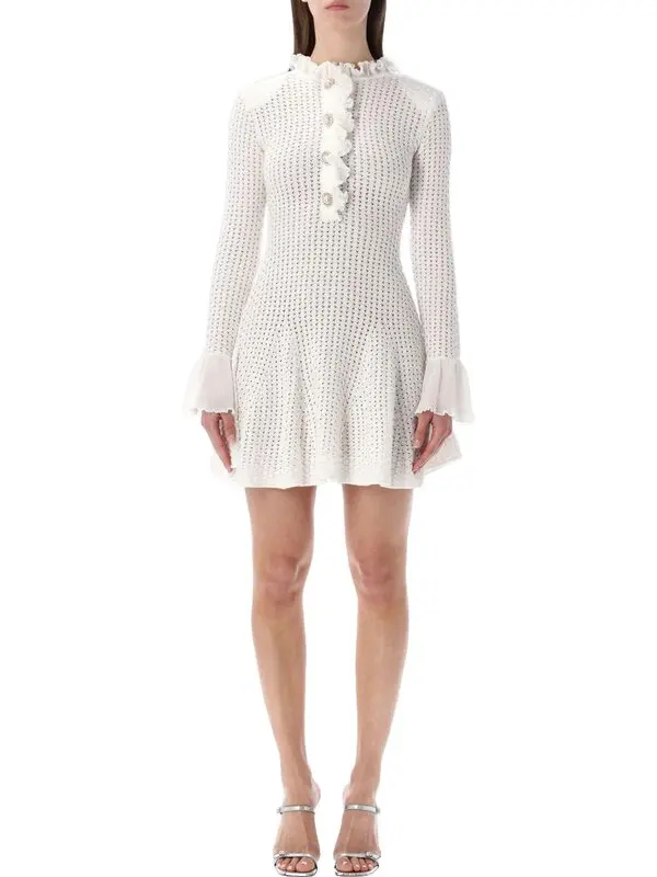 SELF-PORTRAIT Dress - White