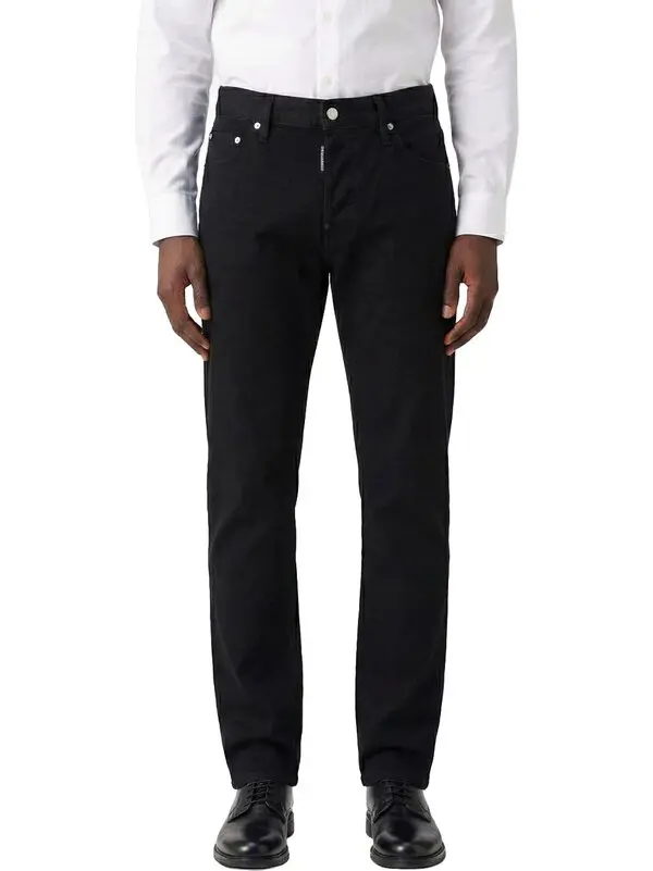 Dsquared2 Dyed Teddy Stretch Denim Jeans - Black