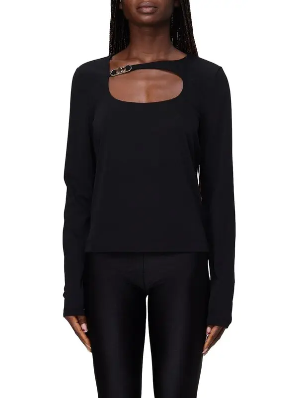 Just Cavalli Long Sleeve Top - Black