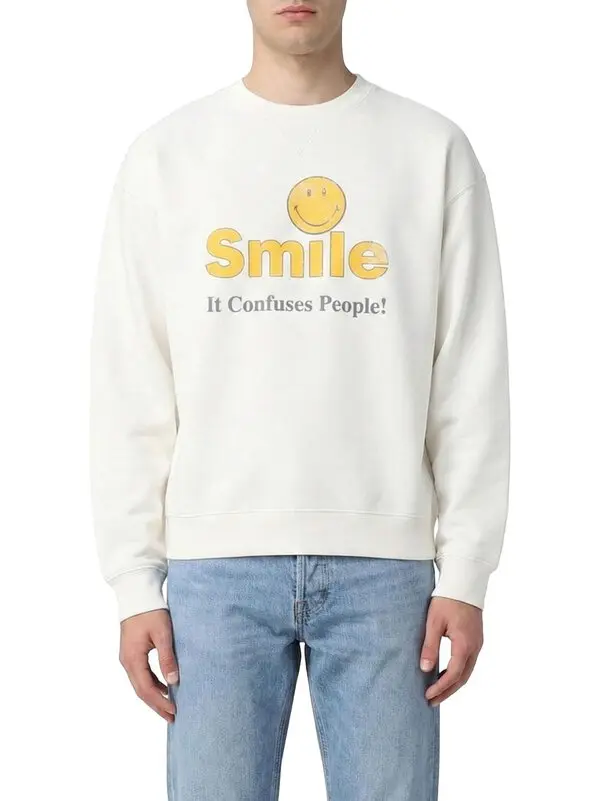 Dsquared2 Smile It Confuses People" Crewneck Sweatshirt - White