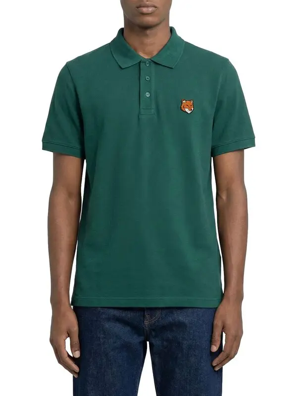 Maison Kitsuné Polo Shirt - Green