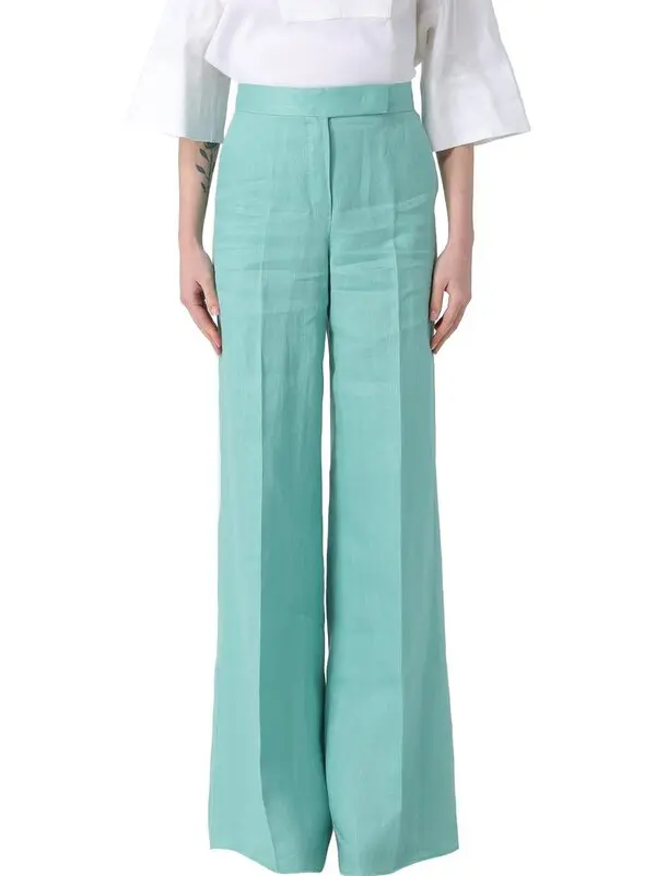 Max Mara Wide Leg Pants - Water