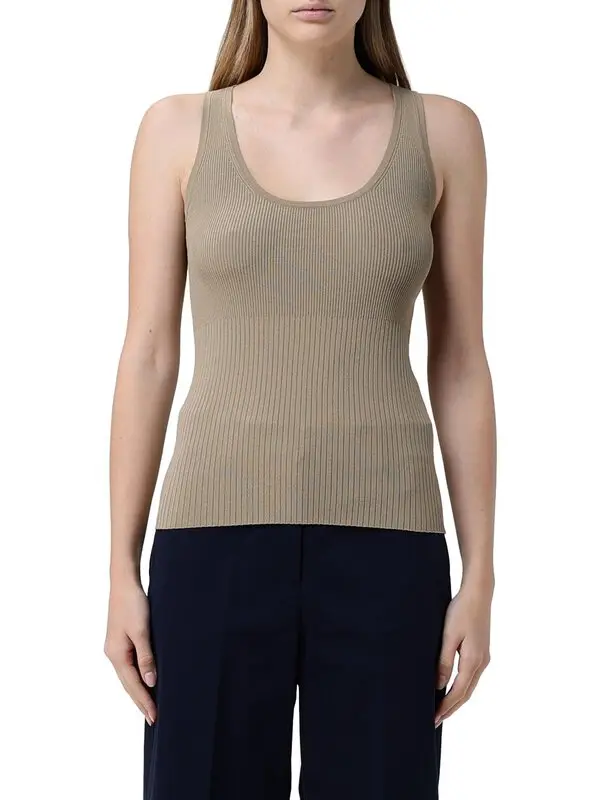 Max Mara Ribbed Tank Top - Sage
