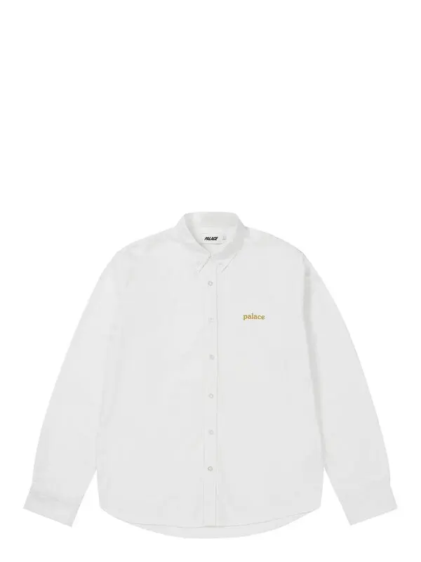 PALACE Classic Oxford Shirt - White