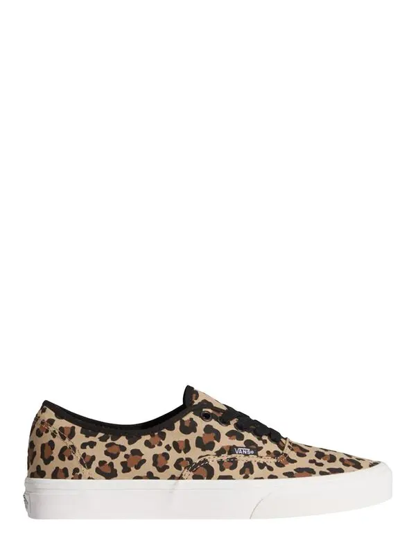 VANS Authentic Leopard Printed Sneakers - Tan