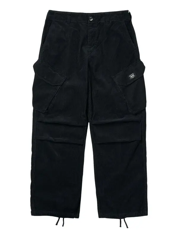 PALACE Rn Cord Cargo Trousers - Black