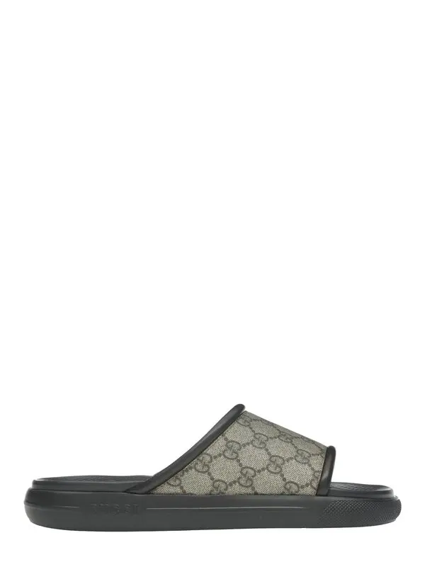 Gucci Pursuit Supreme Slide - Brown