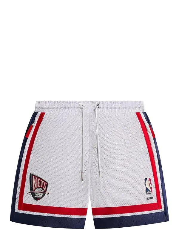 Kith For Nba All-star New Jersey Nets Shorts - White