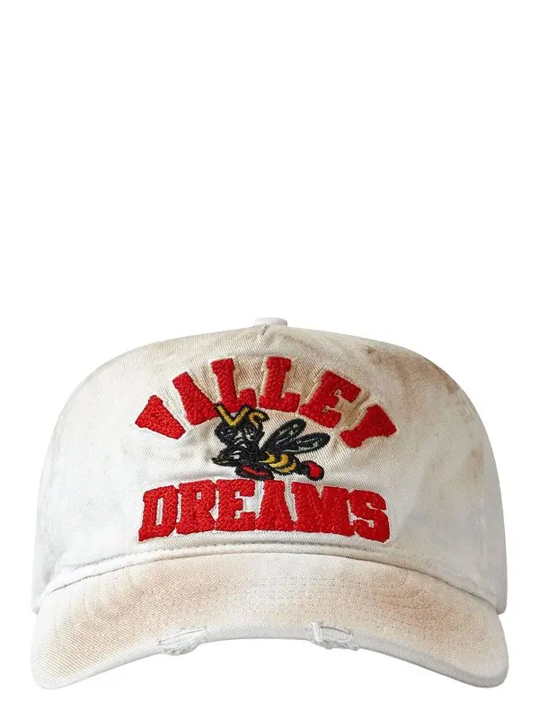 VALE FOREVER Wrecked Anthem Cap - White