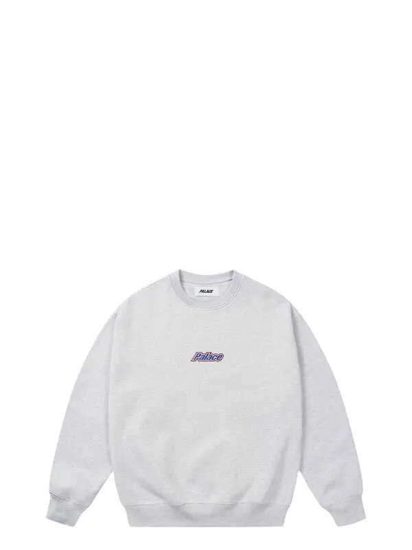 PALACE Current Crew - Grey