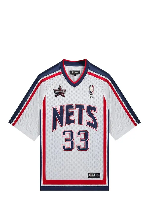 Kith For Nba All-star New Jersey Nets Leon Shirt - White