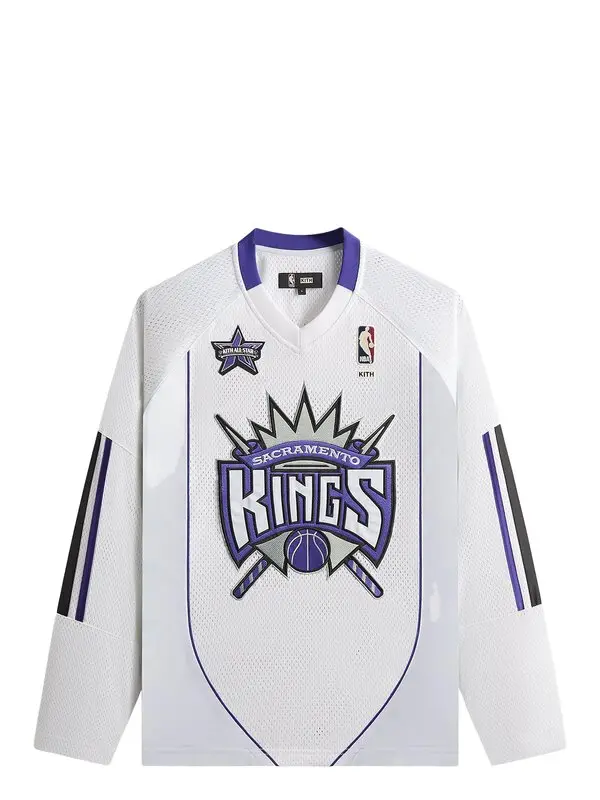 Kith For Nba All-star Sacramento Kings Samuel Shirt - White