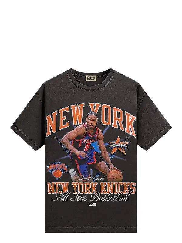 Kith For Nba All-star Latrell Sprewell Vintage Tee - Black