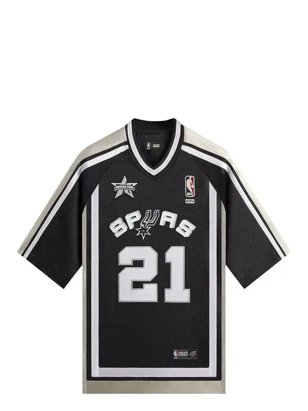 Kith For Nba All-star San Antonio Spurs Leon Shirt - Black