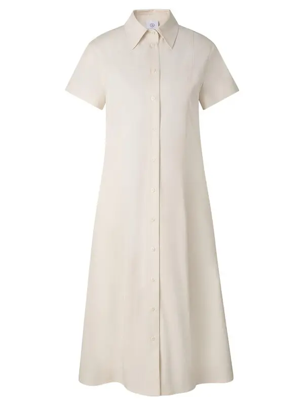 Bogner Alison Blouse Shirt Dress - Cream