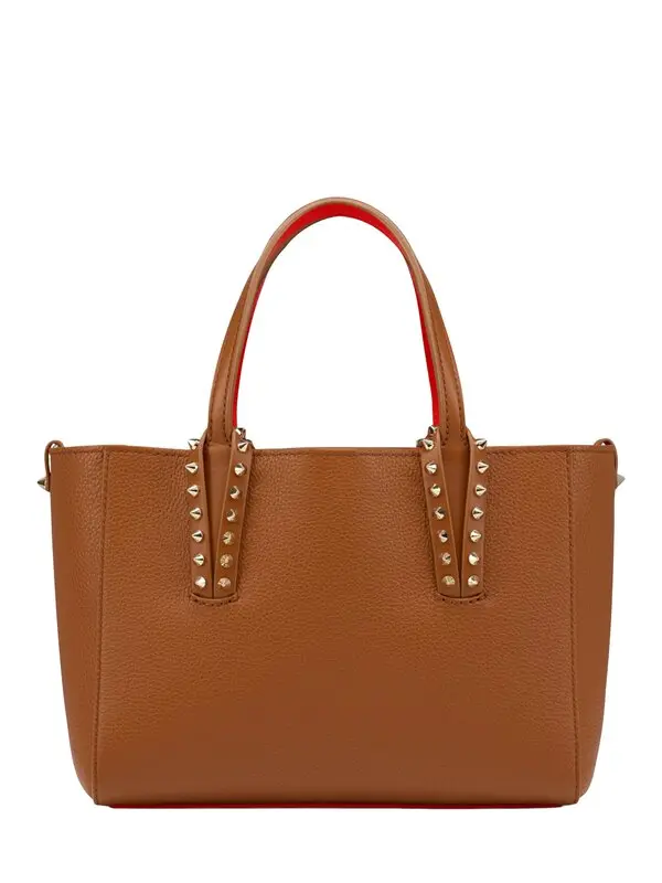 CHRISTIAN LOUBOUTIN Cabata Mini Tote Bag - Brown