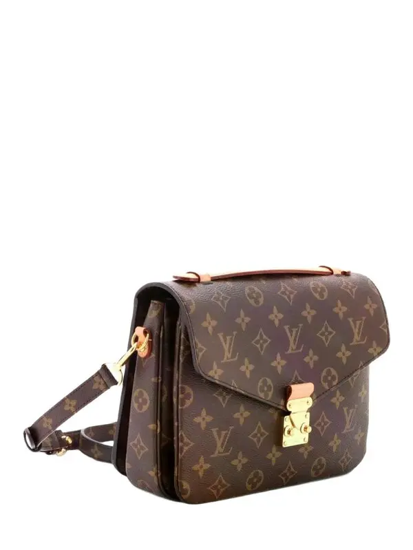 LOUIS VUITTON Pochette Metis Monogram Canvas Crossbody Bag - Brown