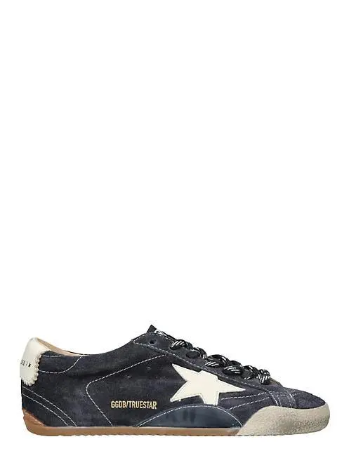 GOLDEN GOOSE True Star Suede Trainers - Blue Other
