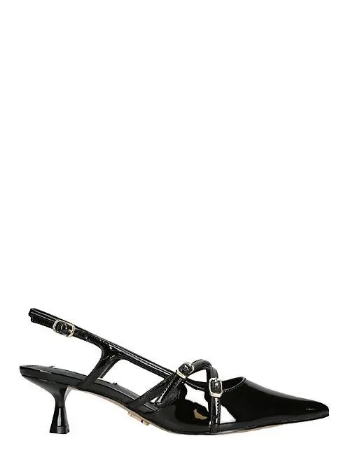 Steve Madden Lindale Faux-leather Courts - Black