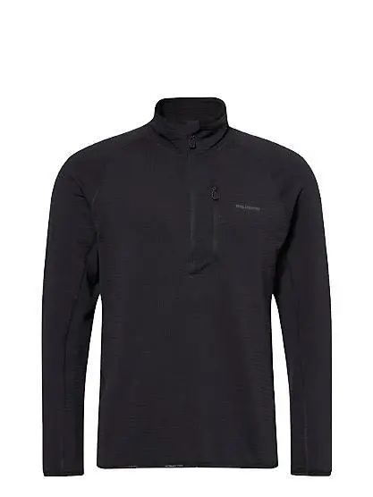 SALOMON Essential Zip-pocket Stretch-woven Sweatshirt - Black