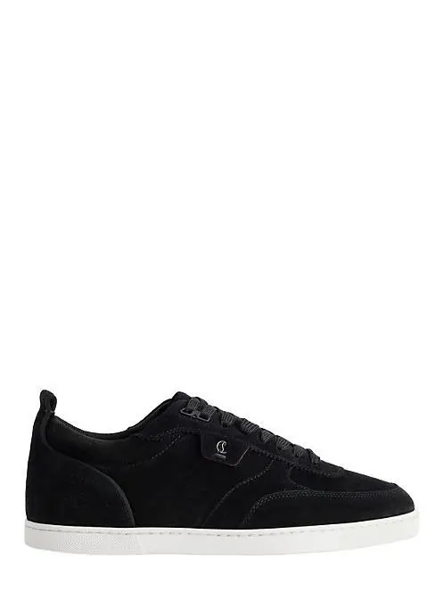 CHRISTIAN LOUBOUTIN Tutti Rui Suede Trainers - Black