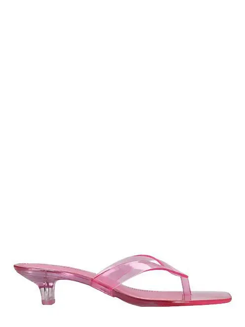 Steve Madden Tracie Heeled Jelly Sandals - Pink