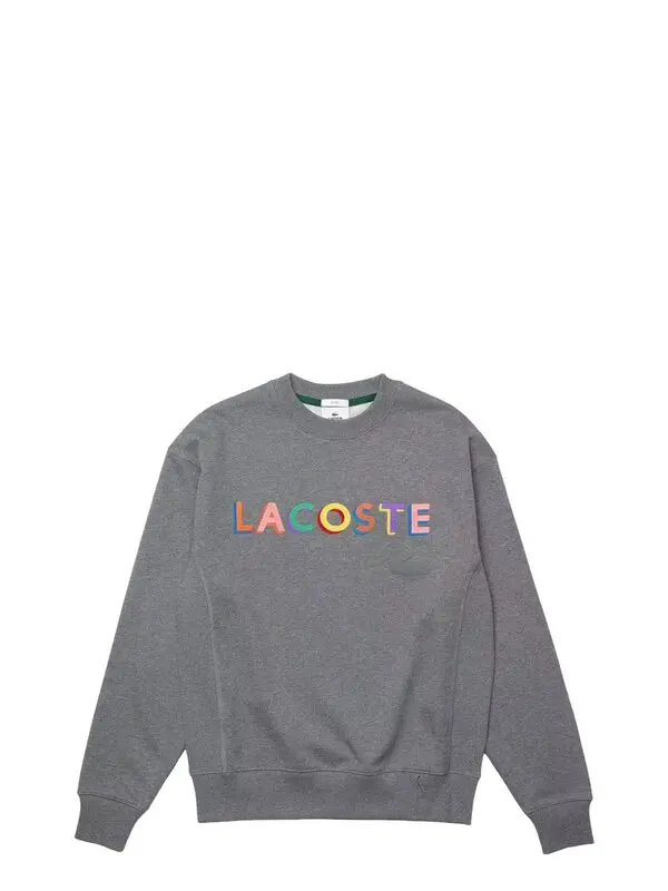 Lacoste Crew-neck Sweatshirt - Grey