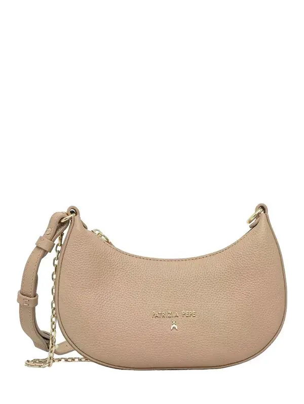 Patrizia Pepe Embossed Crossbody Bag - Neutrals