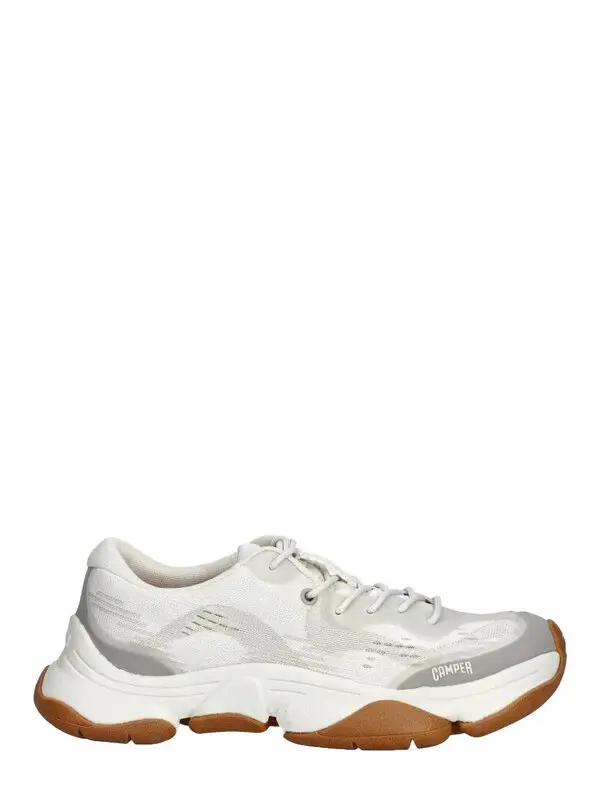 Camper Panelled Lace-up Sneakers - Neutrals