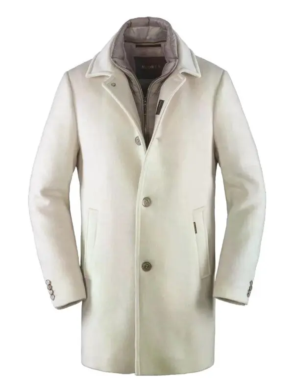 MOORER Button Coat - Neutrals