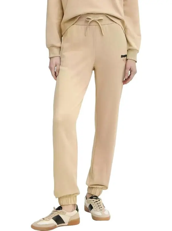 Armani Exchange Logo Detail Track Pants - Neutrals
