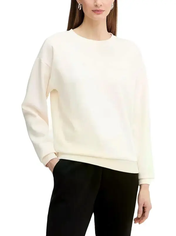 Armani Exchange Embroidered Sweatshirt - Neutrals