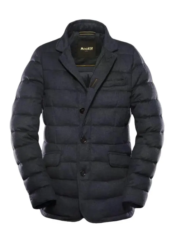 MOORER Quilted Jacket - Grey