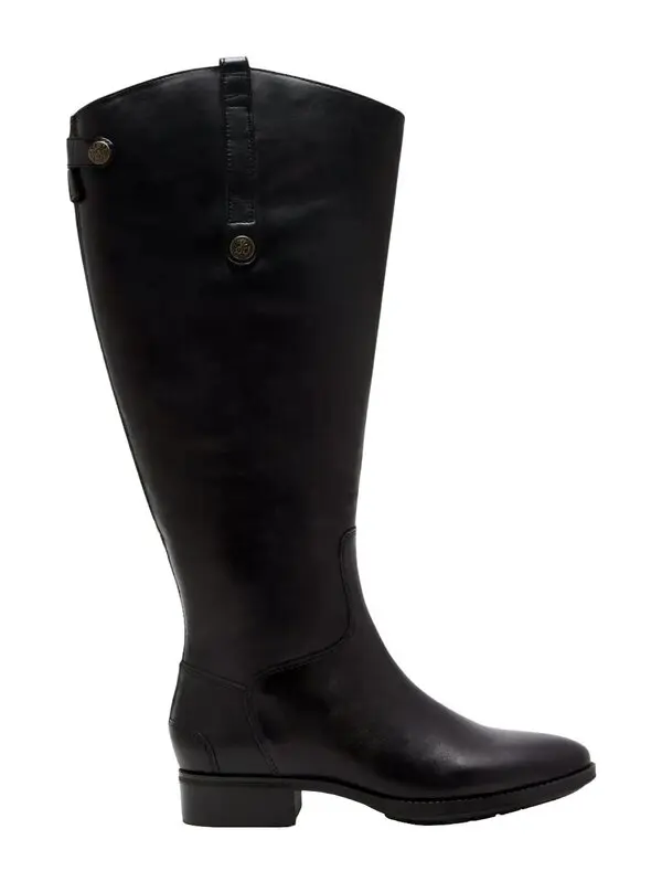 Sam Edelman Leather Boots - Black