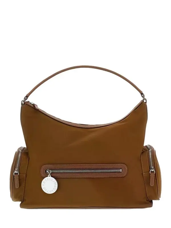 Stella McCartney Dartmoor Zip-pocket Shoulder Bag - Brown
