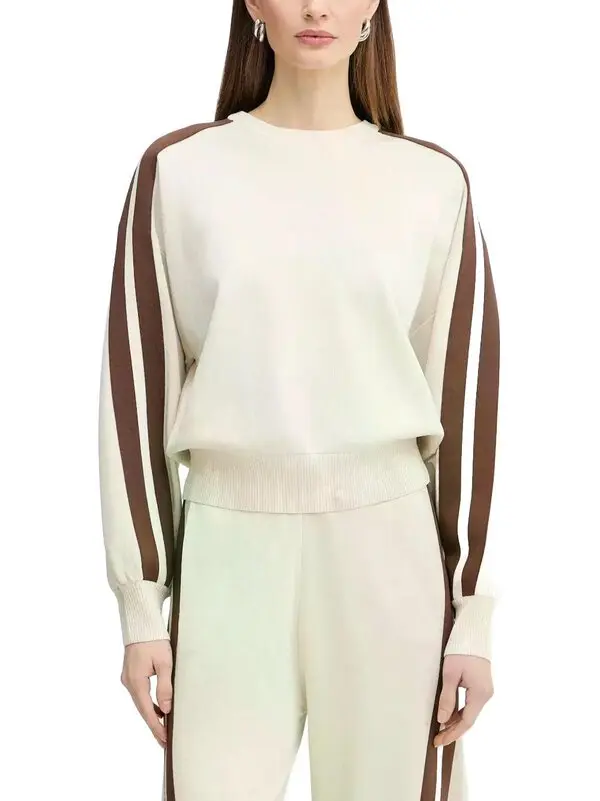 Pinko Striped Sweatshirt - Neutrals