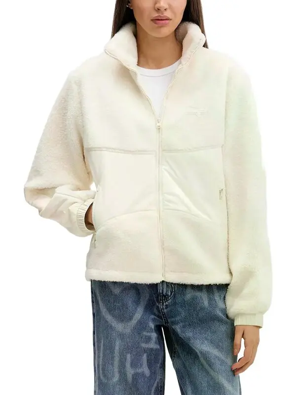 Hugo Zip Fleece Jacket - Neutrals