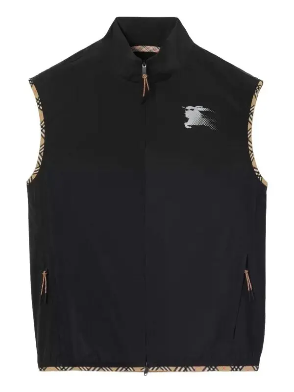 Burberry Nylon Gilet - Black