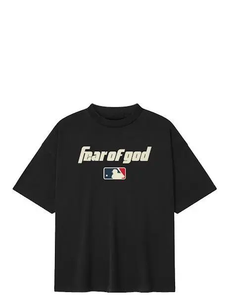Fear Of God Essentials Mlb 90s Tee Shirt - Black