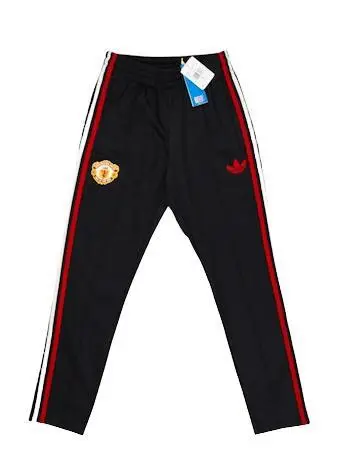 Adidas Manchester United X Stone Roses Pants - Black/red/white