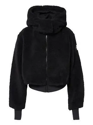 Alo Yoga Fleece Zip Up Jacket - Black