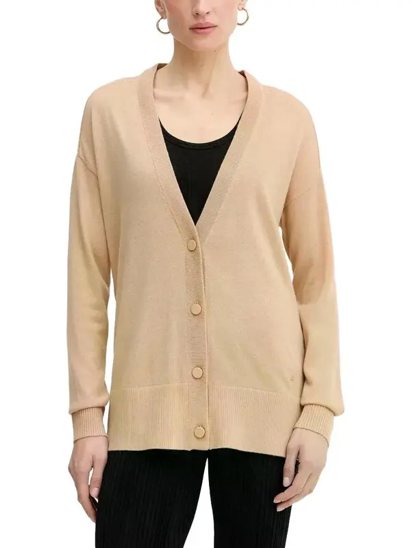 Armani Exchange Buttoned Cardigan - Neutrals