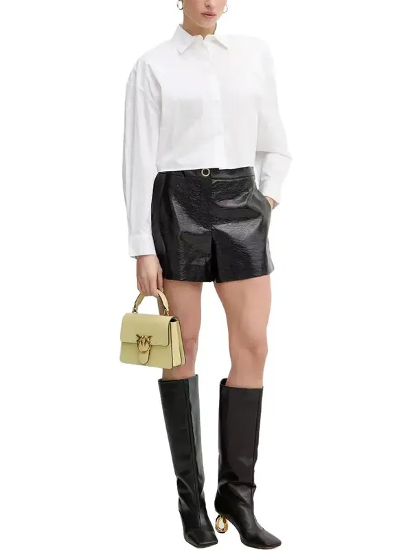 Armani Exchange Buttoned Shorts - Black
