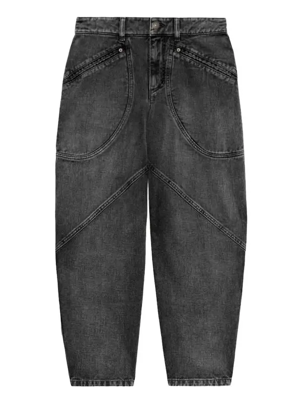 Isabel Marant Catarina Denim Pants - Black