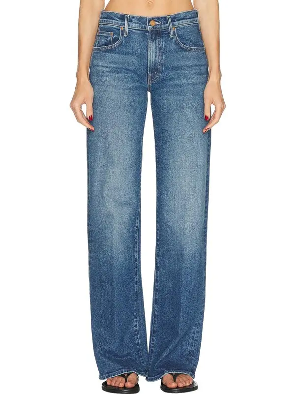 MOTHER The Mid Rise Lasso Heel Jeans - Knick Knack Paddy Whack